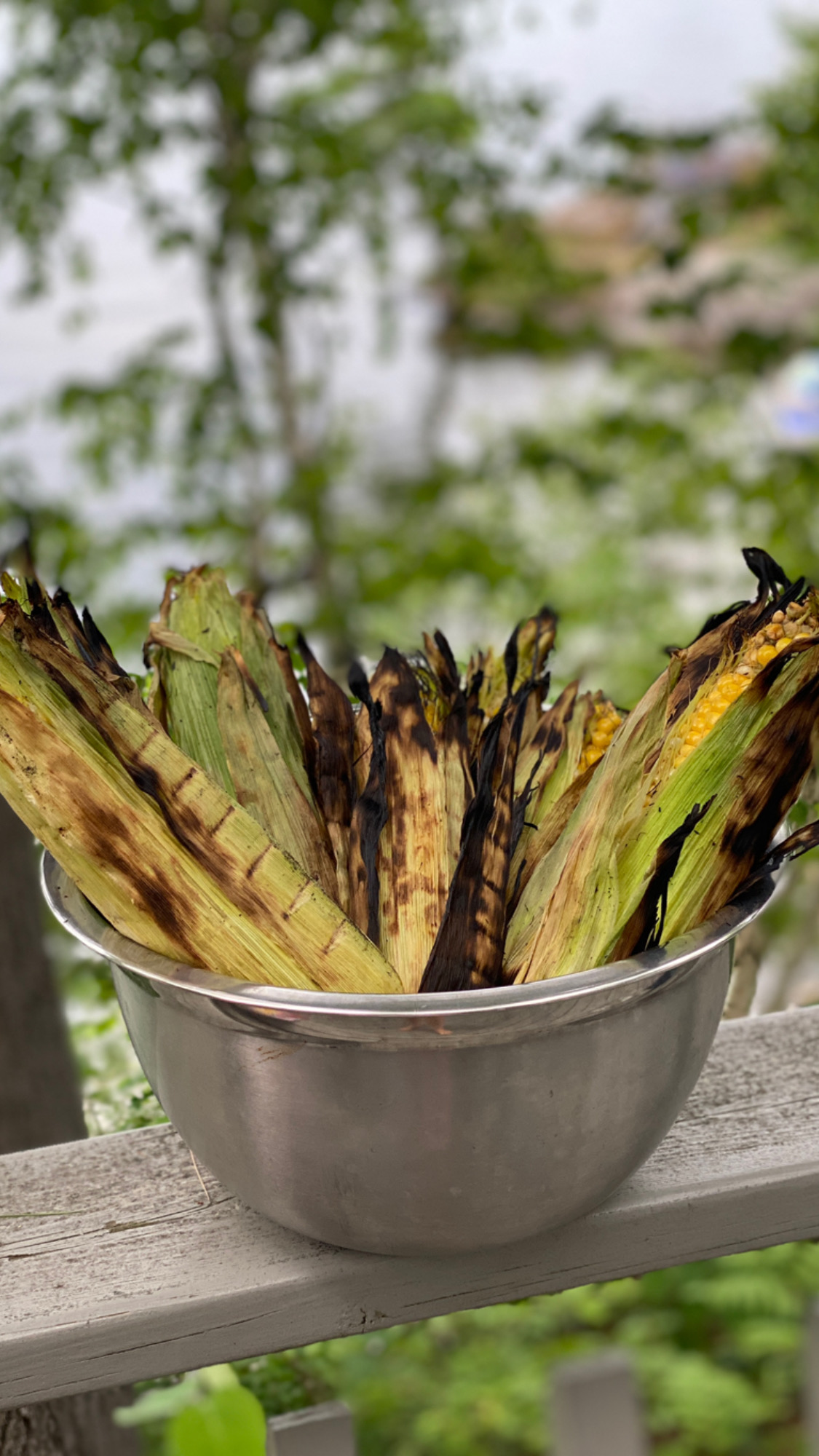 BBQ Corn in the Husk | The Zero Waste Kitchen by Christine Tizzard