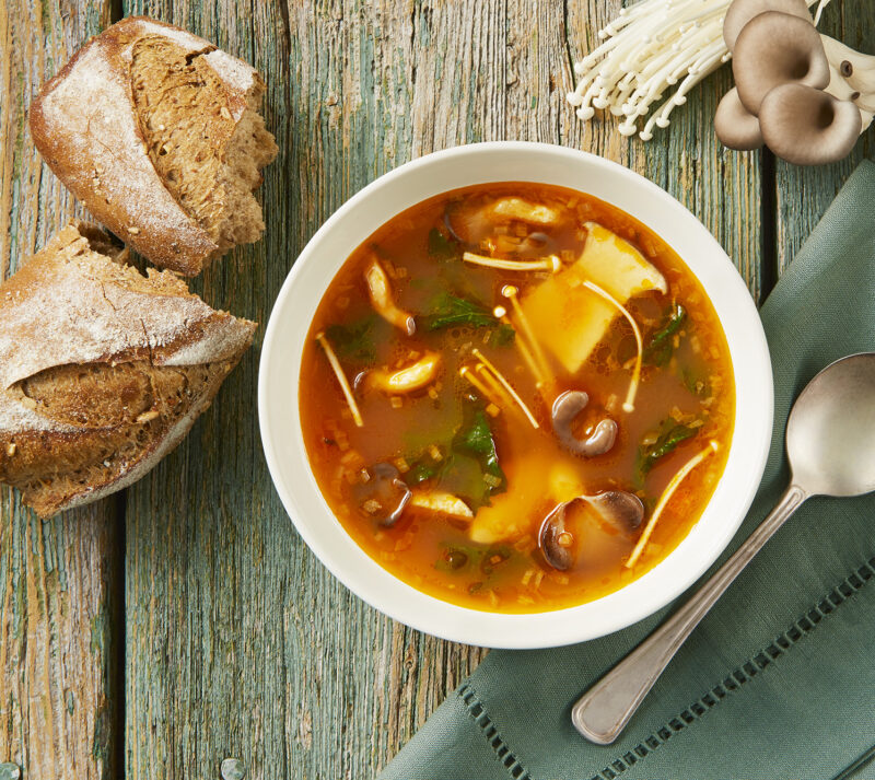 Mushroom Soup - Flavorful, Healthy and Delicious