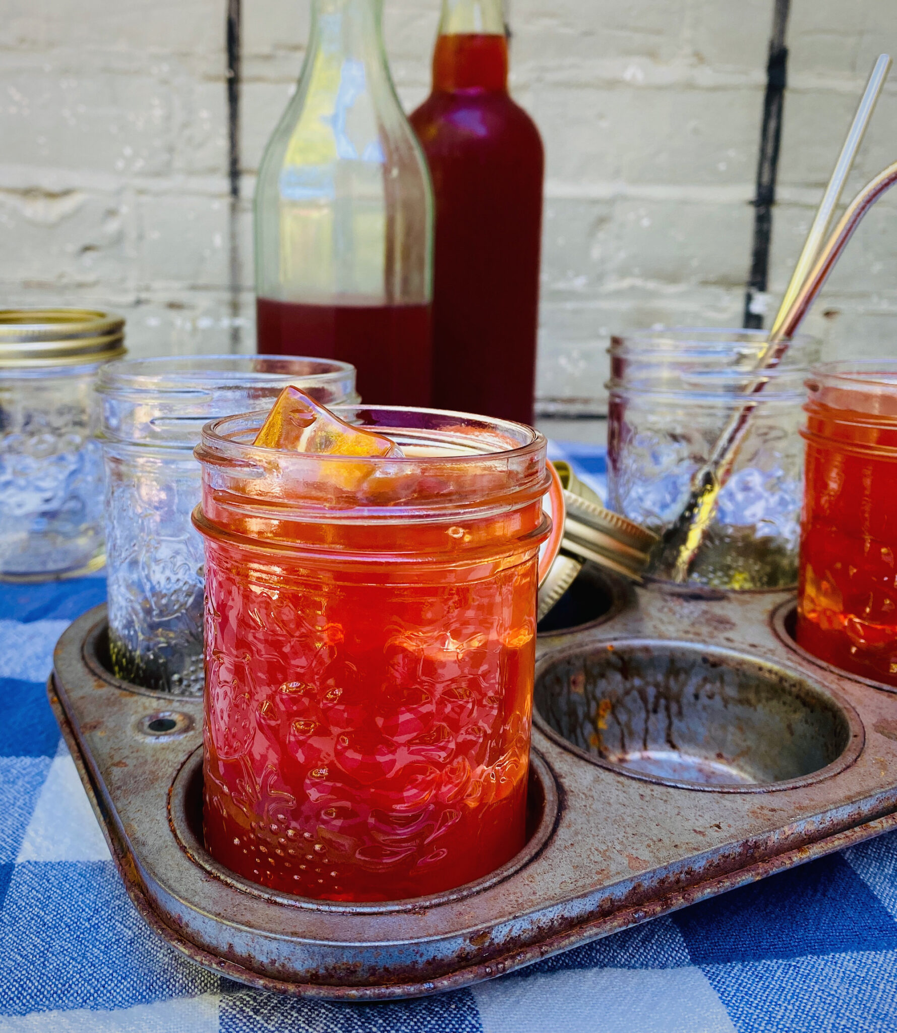 Zero Waste Fruity Iced Tea | The Zero Waste Kitchen by Christine Tizzard